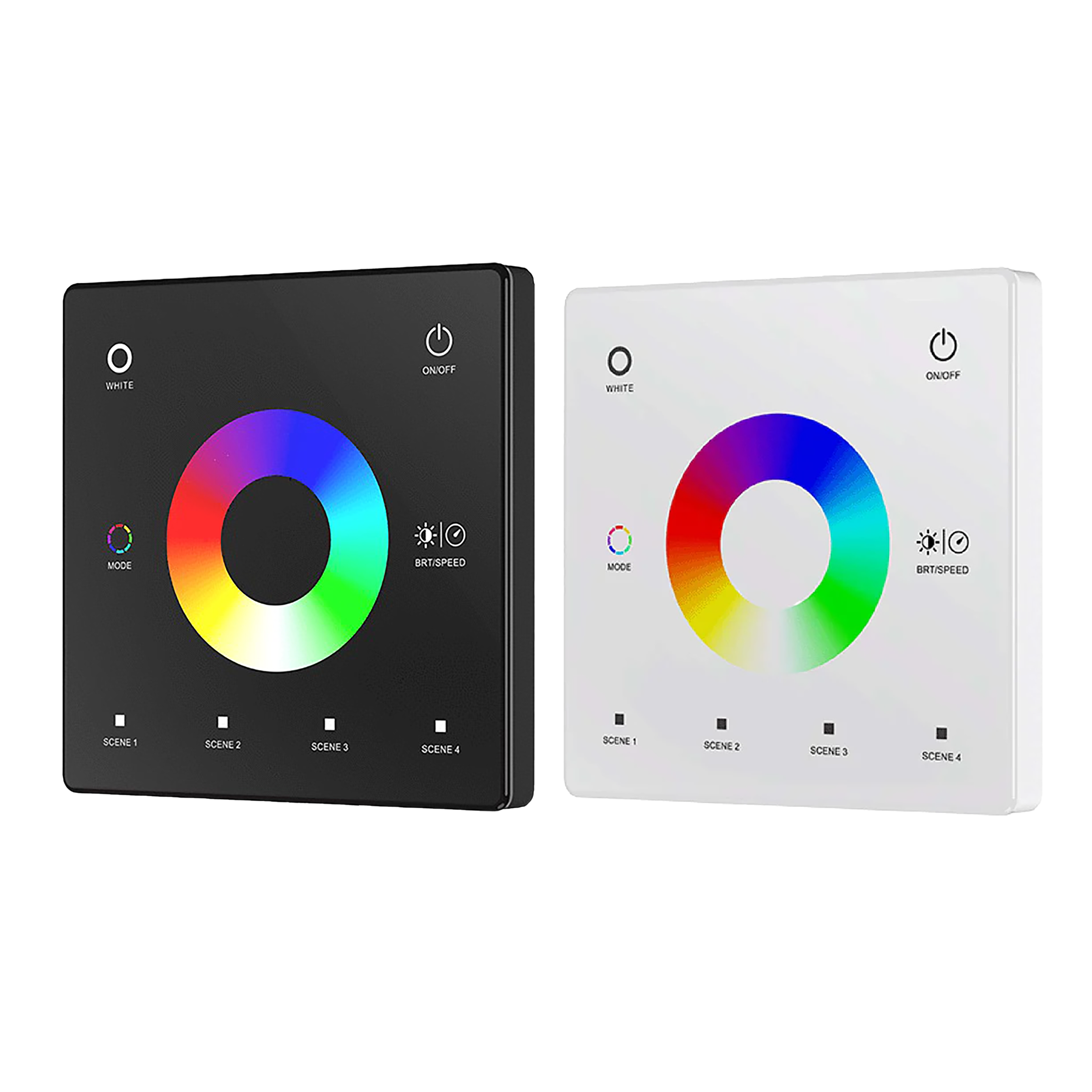 1 Zone RGB/RGBW Touch Panel Remote Control 2.4GHz RF 1*CR2032 Battery