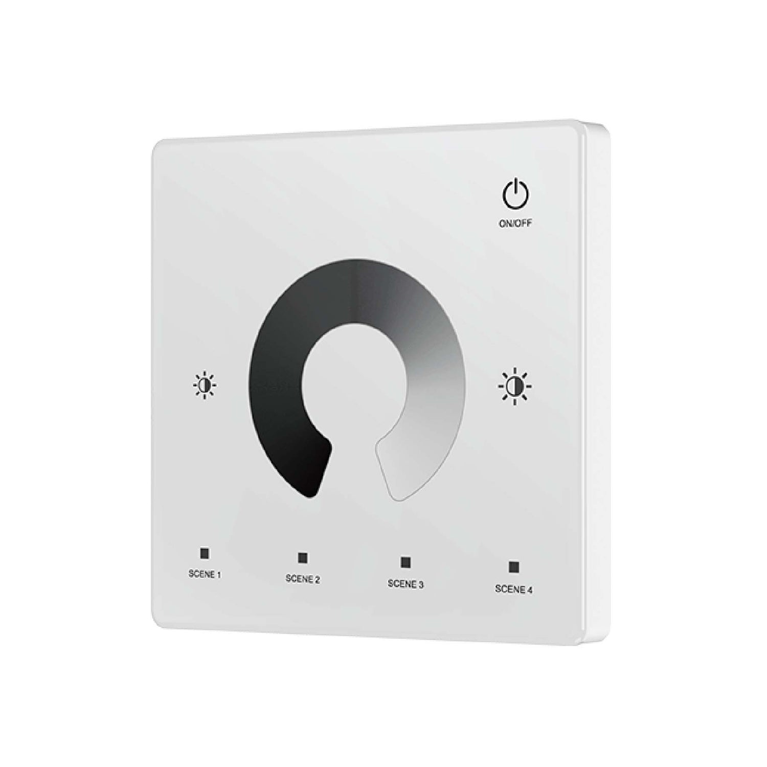 1 Zone Dimming Touch Panel Remote Control 2.4GHz RF 1*CR2032 Battery T