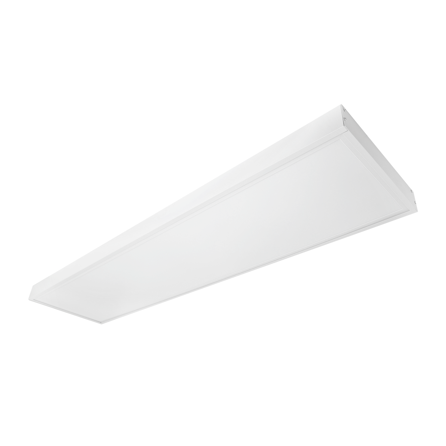 LED Backlit Panel Light Surface Mounted 1200x300mm 42W White Frame