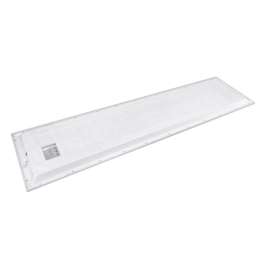 LED Backlit Panel Light Surface Mounted 1200x300mm 42W White Frame