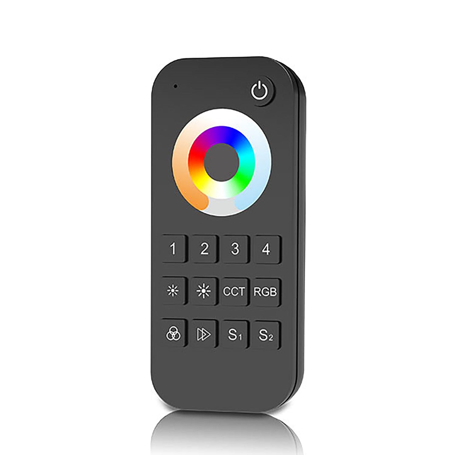 Universal 4 Zone Dimming/CCT/RGB/RGBW/RGB+CCT Remote Control 2.4GHz RF