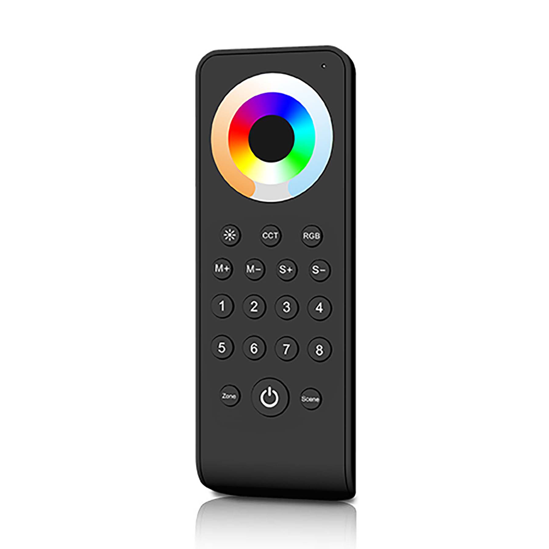 Universal 8 Zone Dimming/CCT/RGB/RGBW/RGB+CCT Remote Control 2.4GHz RF
