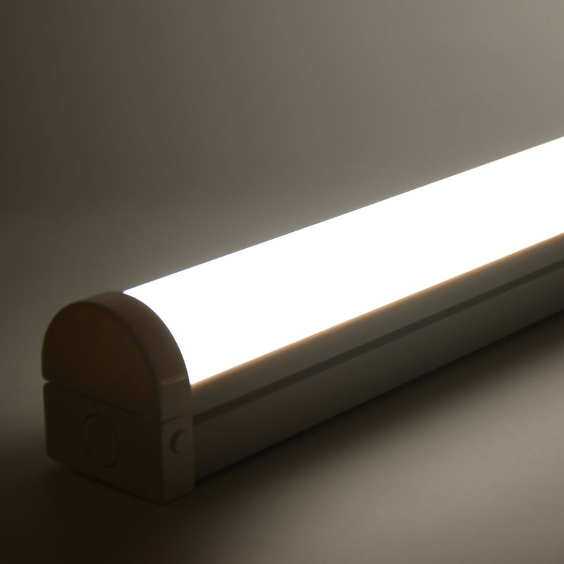 LED Nova Batten Light With Microwave Sensor & Emergency 3CCT 3 Powers