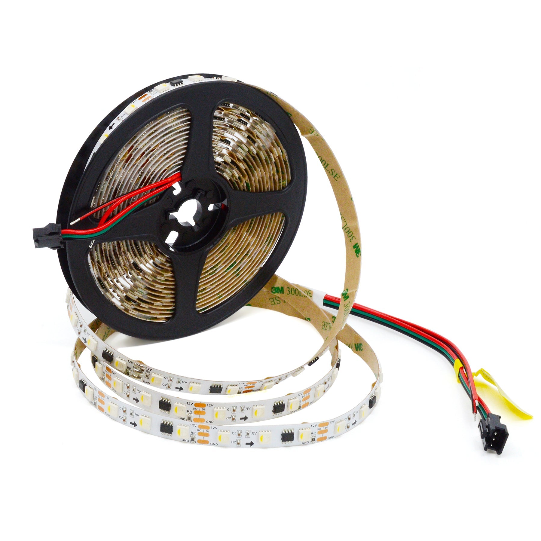 UCS2904 SPI 5050 RGBW LED Strip Light 12V – 5M Digital Addressable, IP