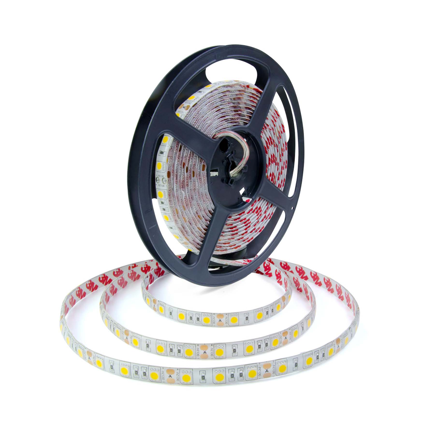 LED 5050 Strip Light, 5M Reel, IP44, 12V, 60 LEDs/M
