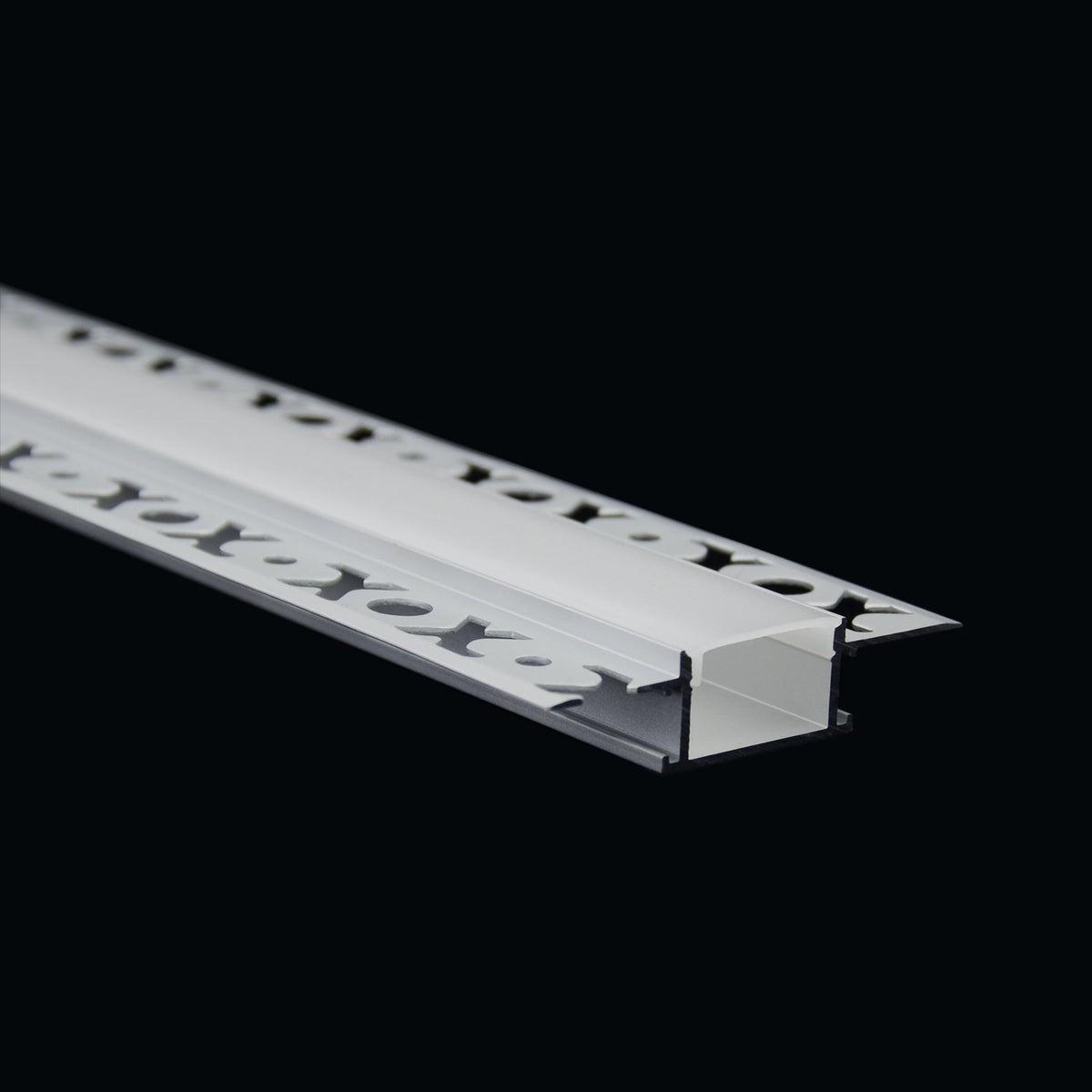 Plaster-In Trimless Recessed LED Aluminium Profile 61.45x14mm (122-C62