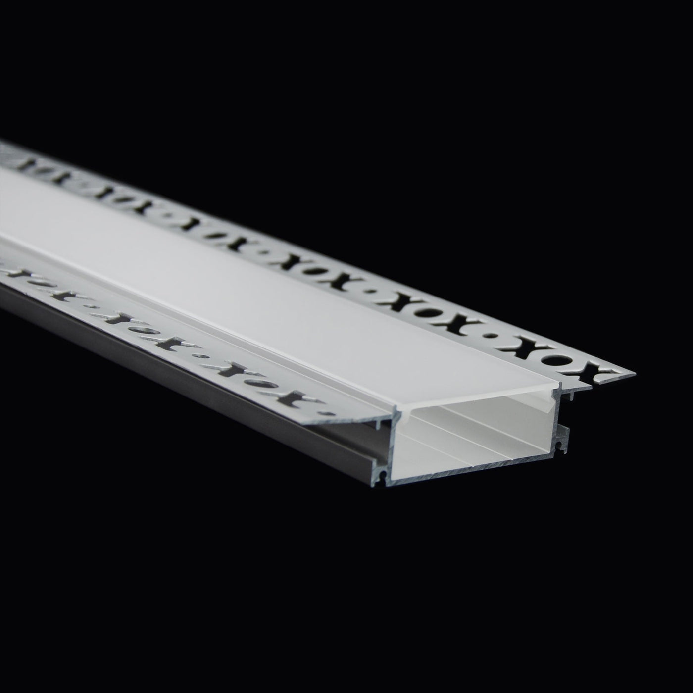 Plaster-In Trimless Recessed LED Aluminium Profile 97.2x18.2mm (186-C9