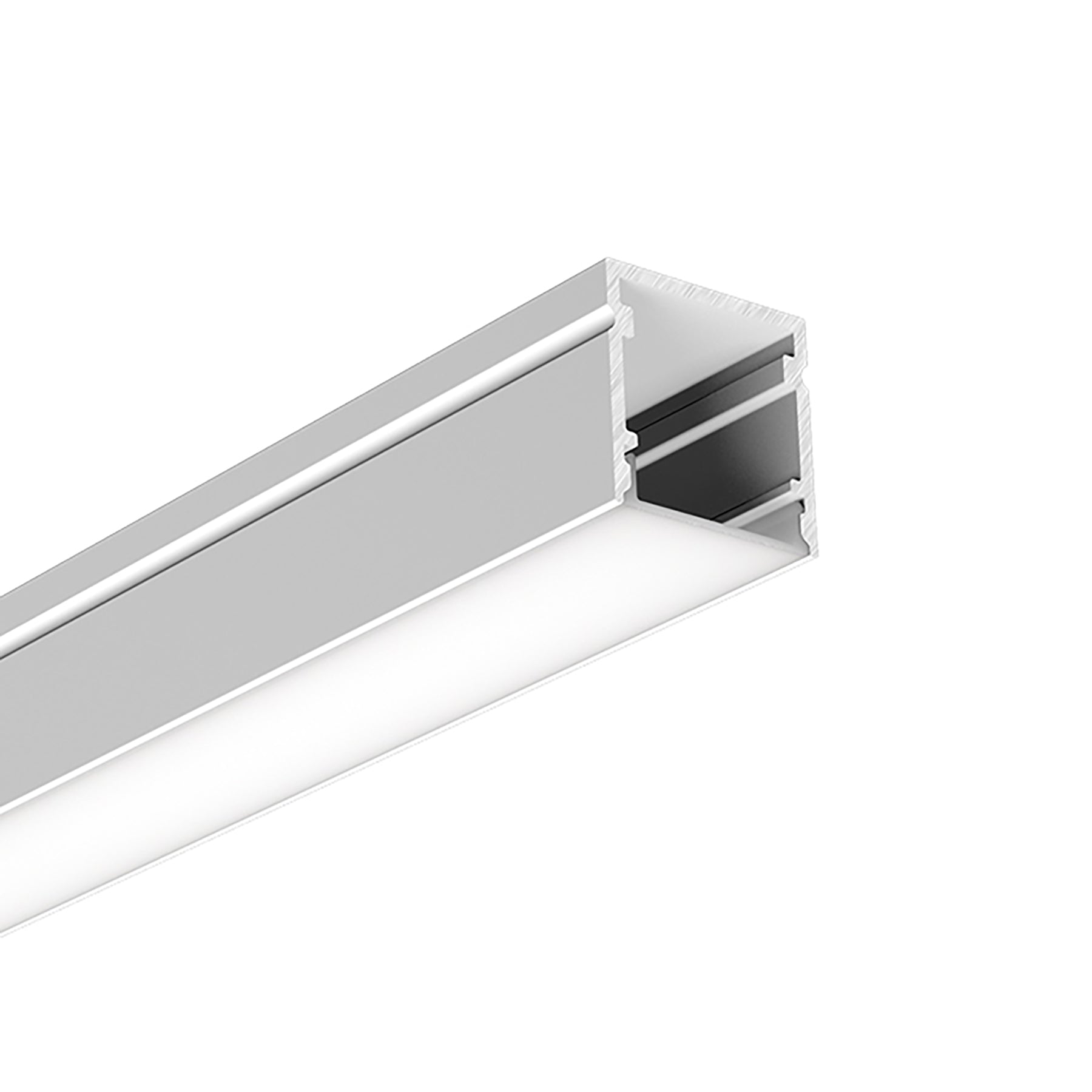 Surface Mounted LED Aluminium Profile 20x20mm (168-M2020)