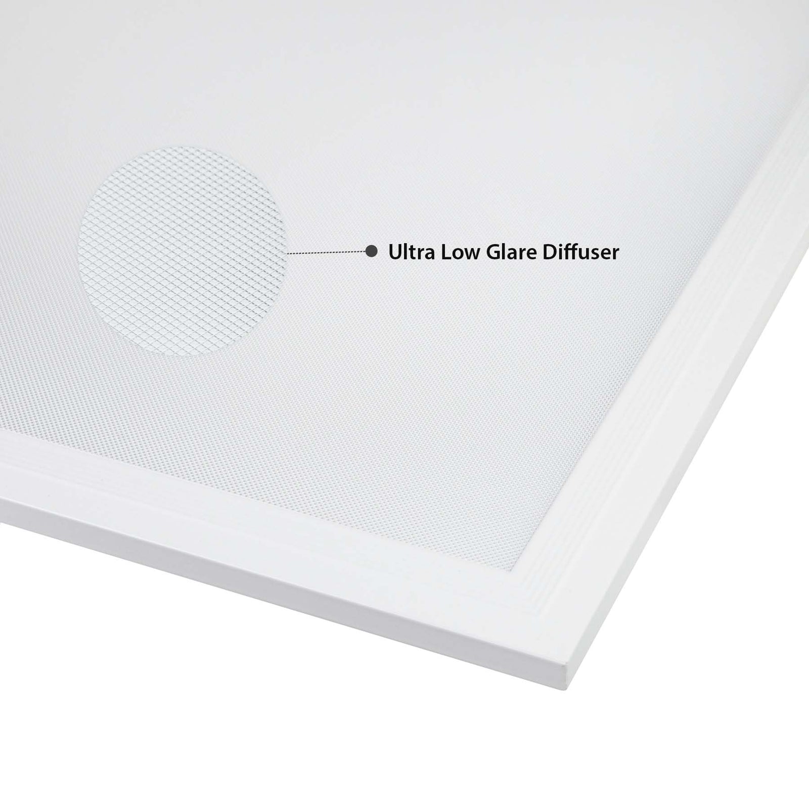 LED UGR Panel Light Surface Mounted 1200x300mm 42W 3CCT White Frame