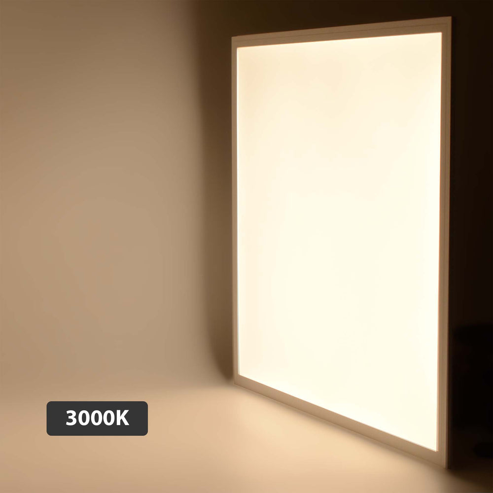 LED UGR Panel Light 595x595mm 42W 3CCT White Frame