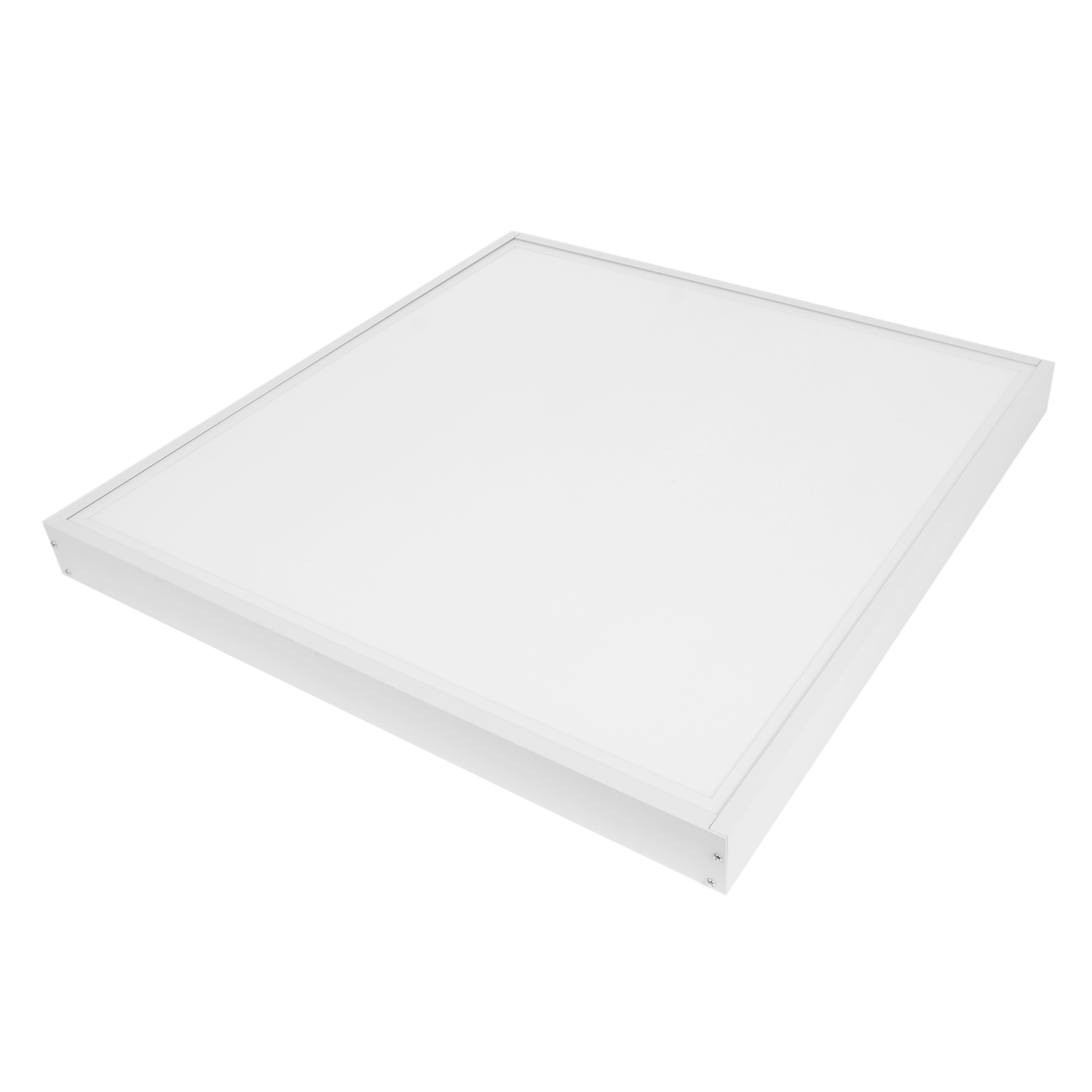 LED Backlit Panel Light Surface Mounted 600x600mm 42W White Frame