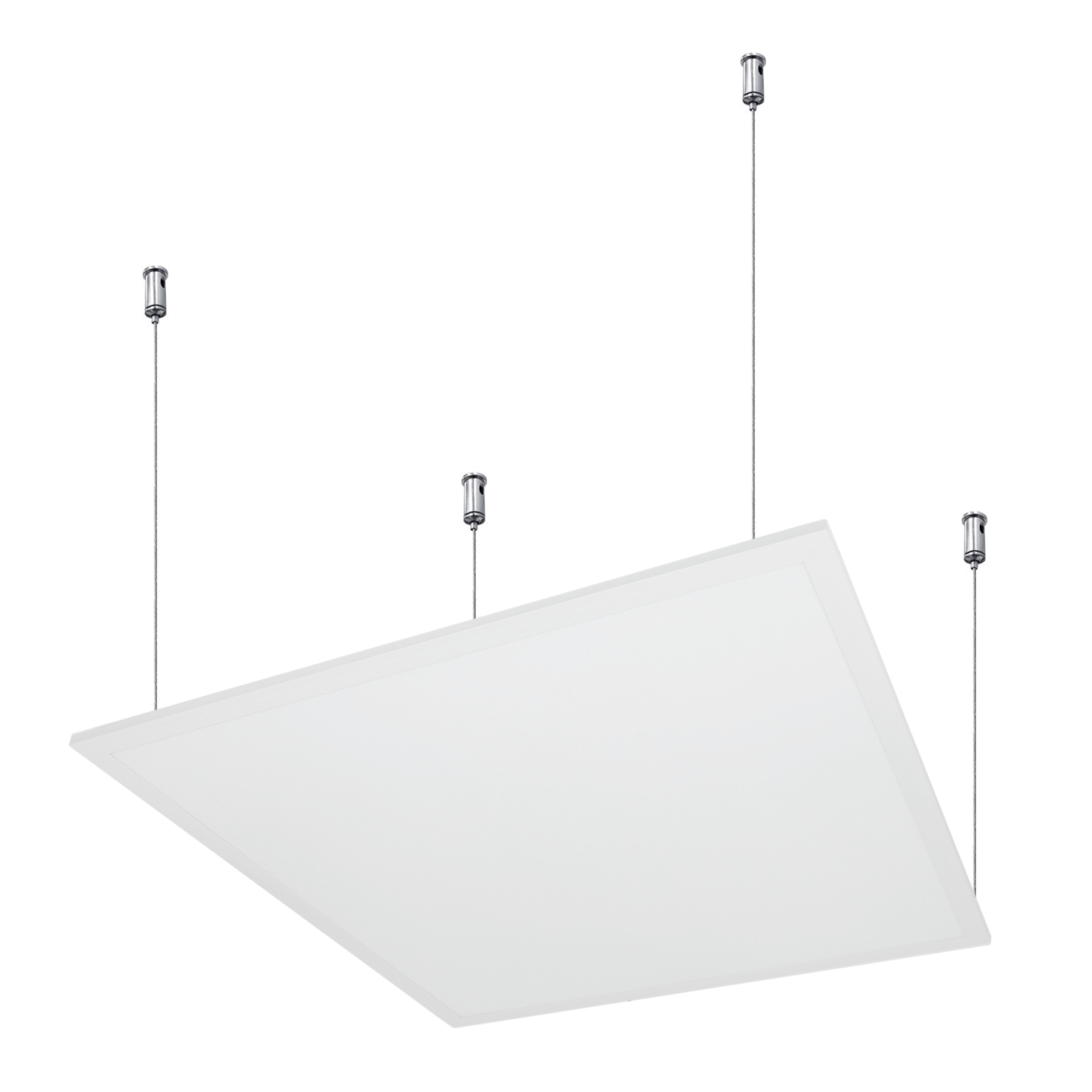 LED UGR Panel Light Suspended 595x595mm 42W 3CCT White Frame