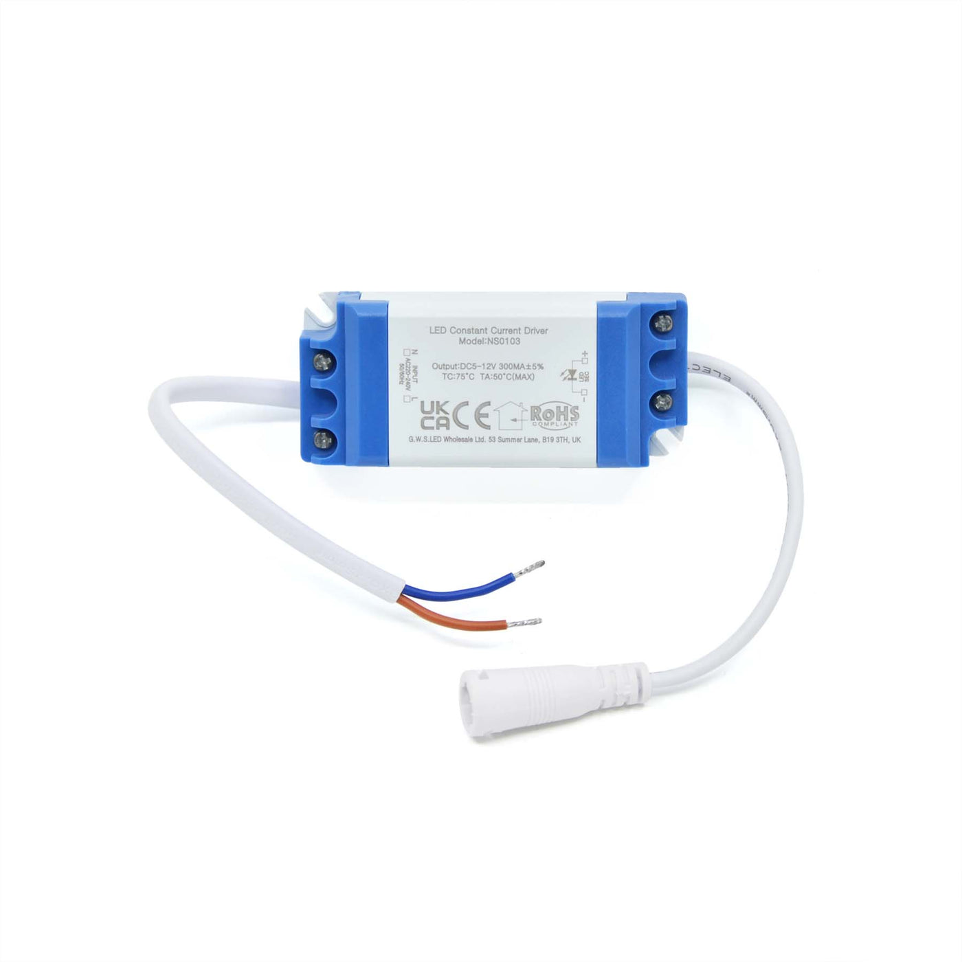 Universal LED Constant Current Driver Non-Dimmable 5V-100V 1W-24W