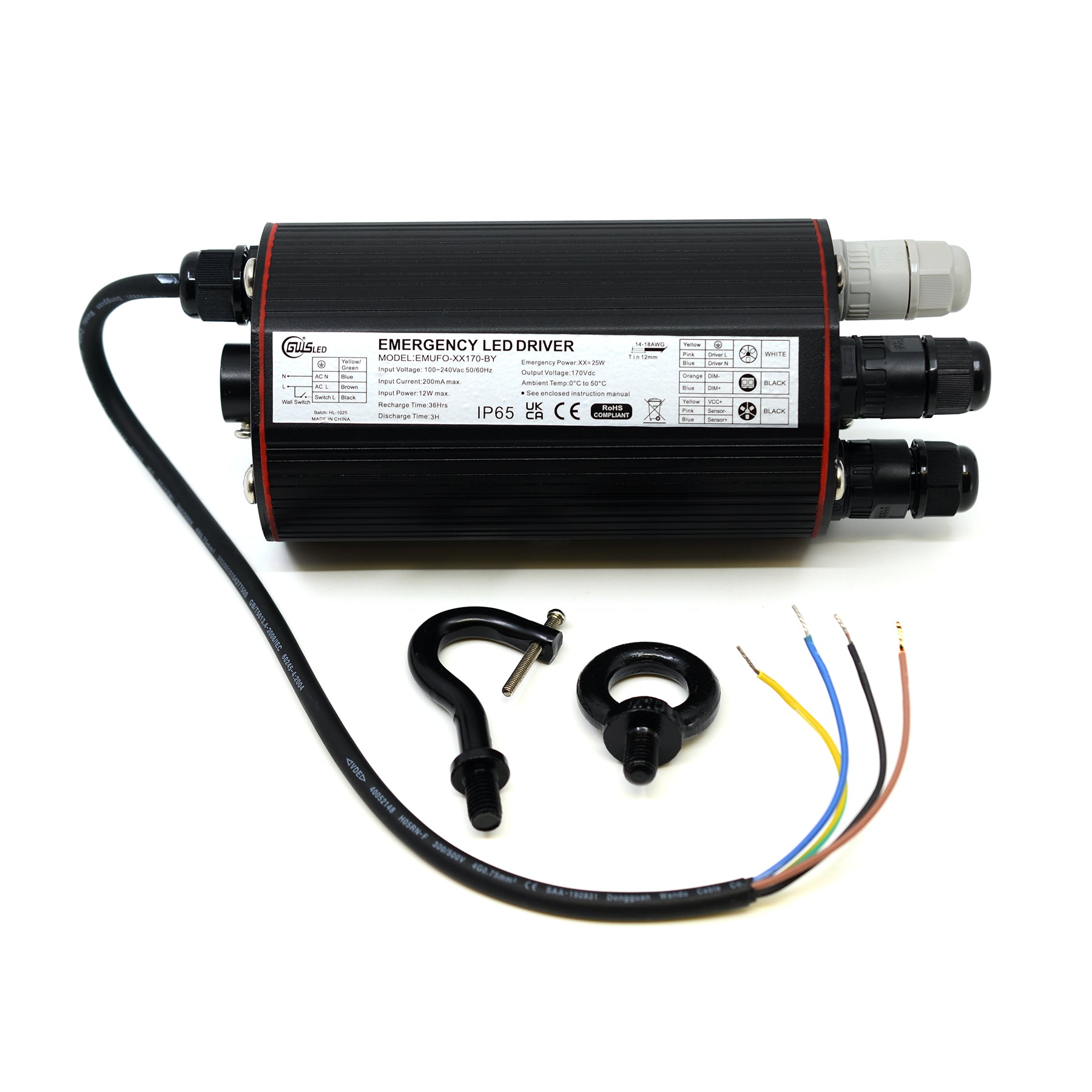 UFO LED High Bay Light Emergency Pack