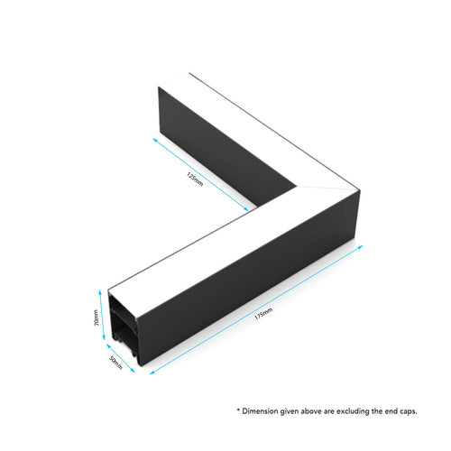 LED Linear Light L Shape Connector