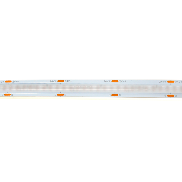 LED COB Strip Light, Seamless, 5M Reel, IP20, 24V, 10mm Wide, RGB