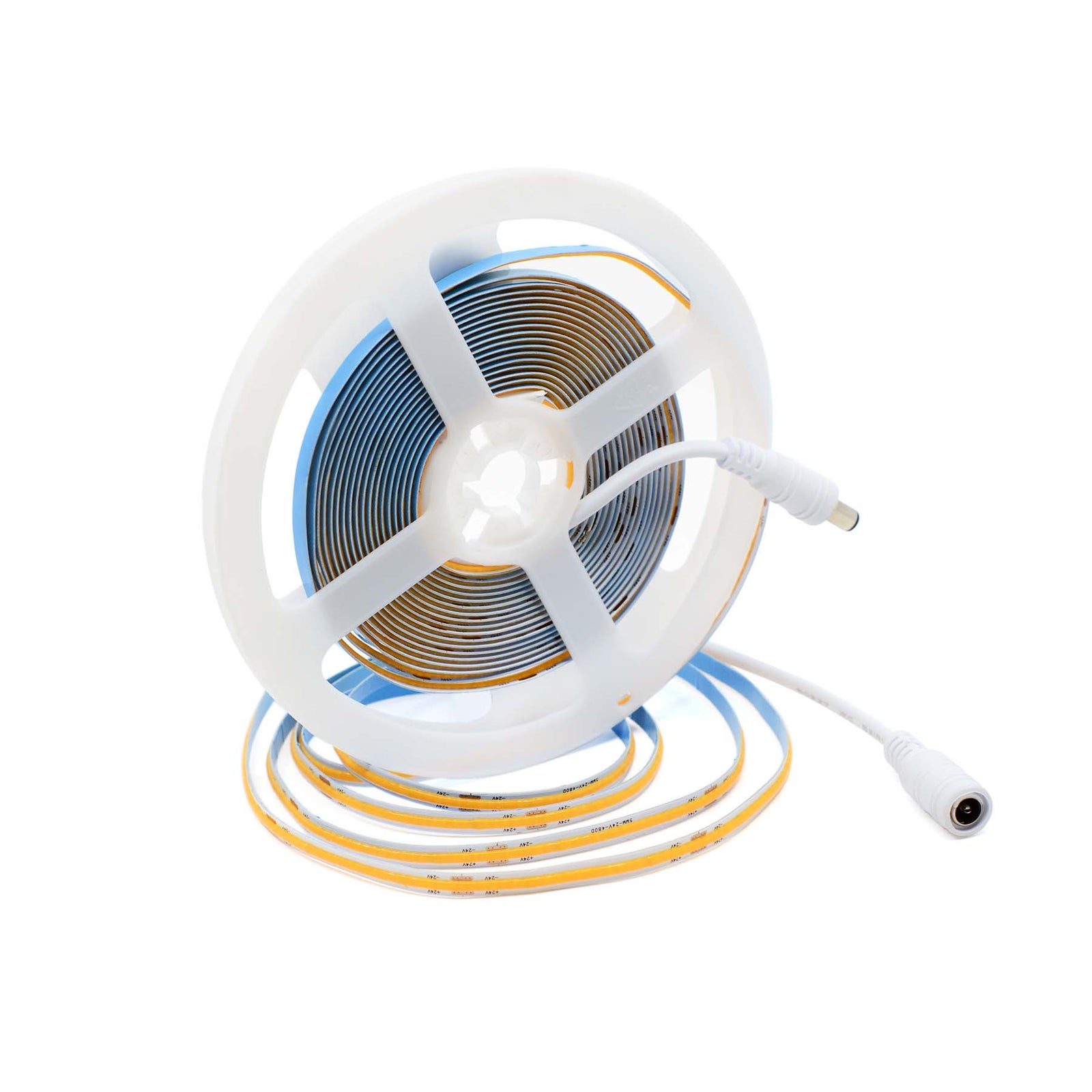 LED COB Strip Light, Seamless, 5M Reel, IP20, 24V, 5mm Wide