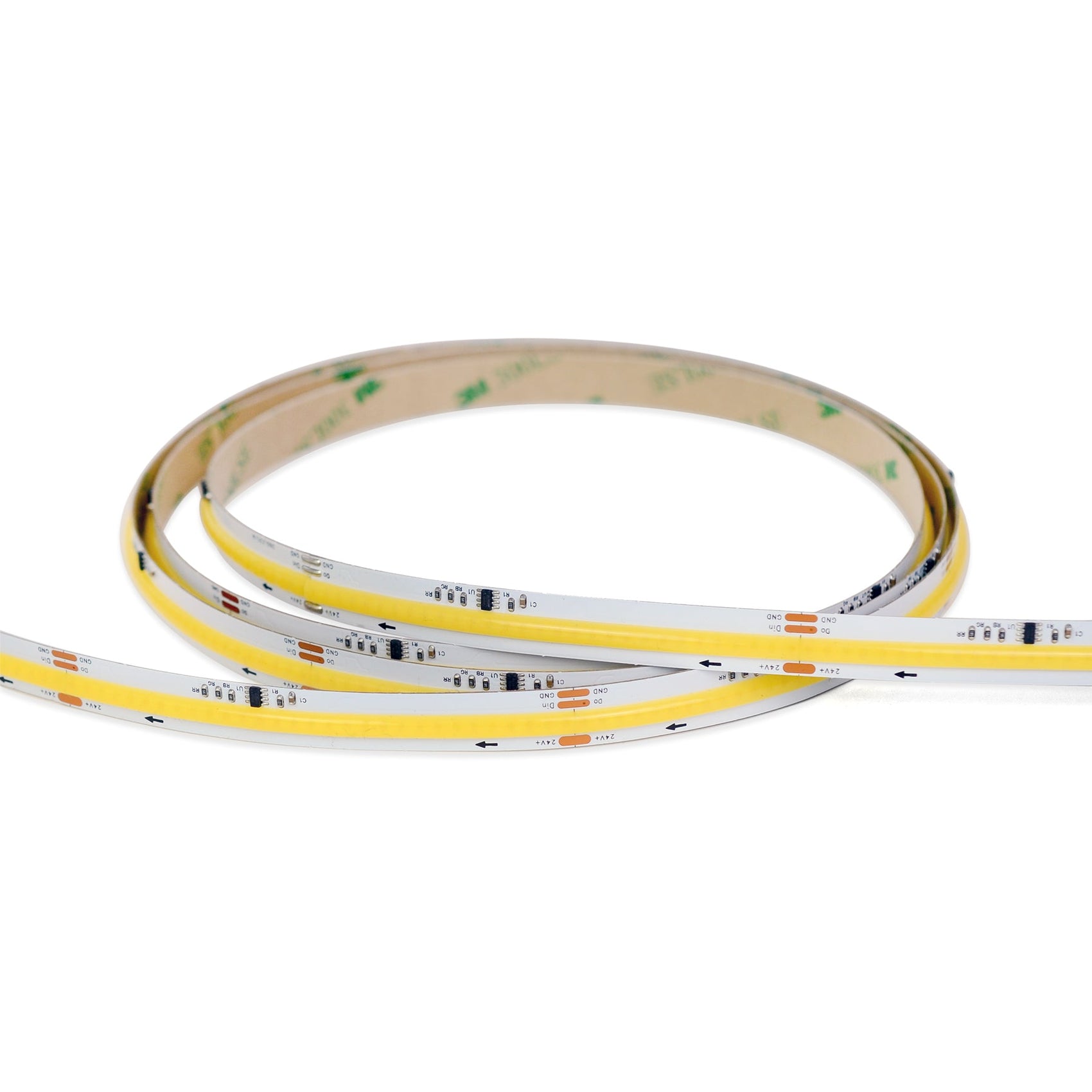 WS2811 COB Flowing Effect LED Strip Light, 24V, 5M Reel, IP20 | Dynami