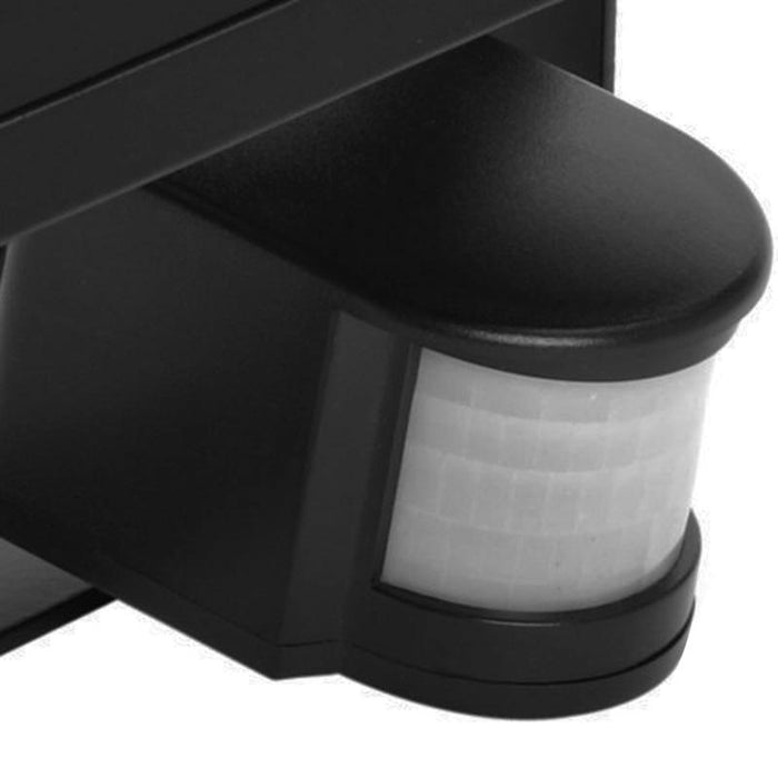 Slim Black Casing LED Flood Light With PIR Motion Sensor