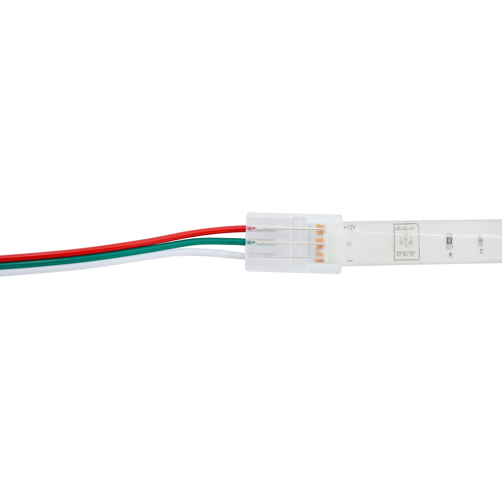 3 Pin 1 End Solderless Wire Connector For CCT/Pixel LED Strip Lights