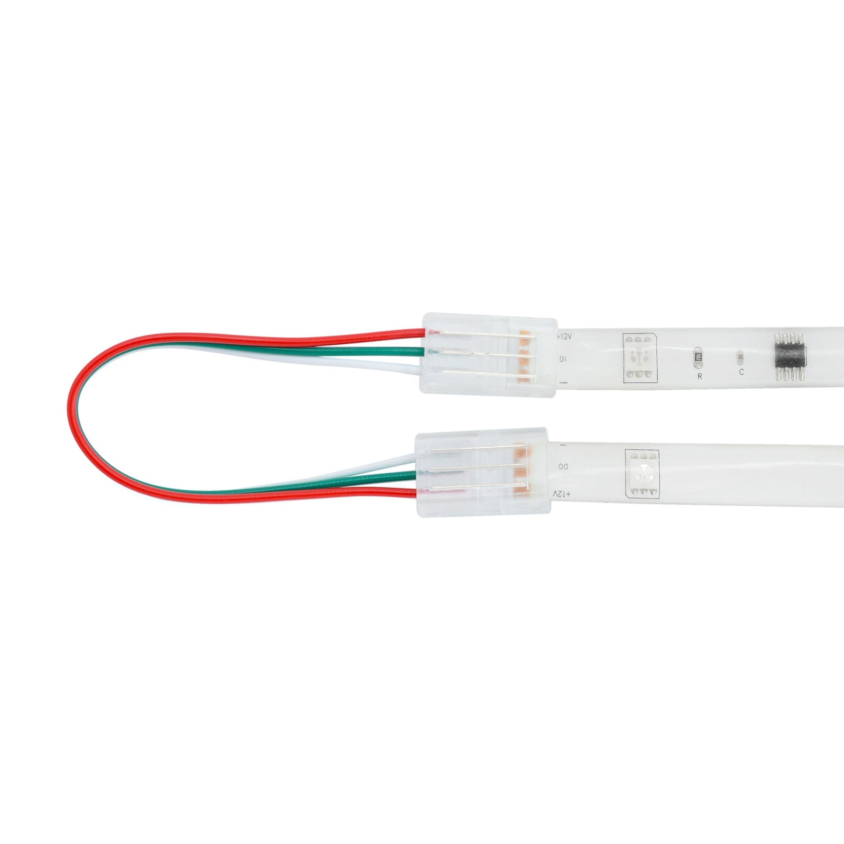 3 Pin 2 End Solderless Wire Connector For CCT/Pixel LED Strip Lights