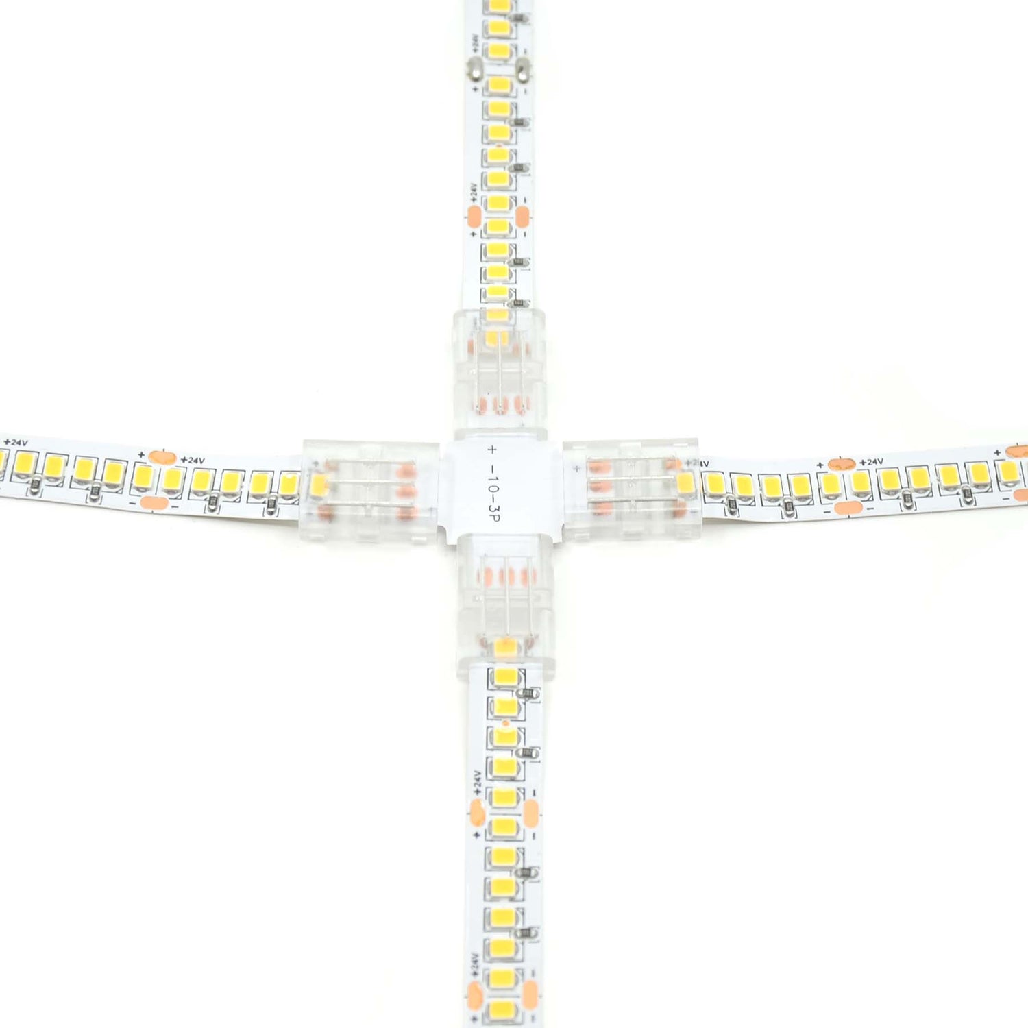 3 Pin X Shape Connector For CCT/Pixel LED Strip Lights