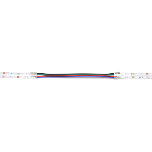 4 Pin 2 End Wire Connector For RGB LED COB Strip Lights