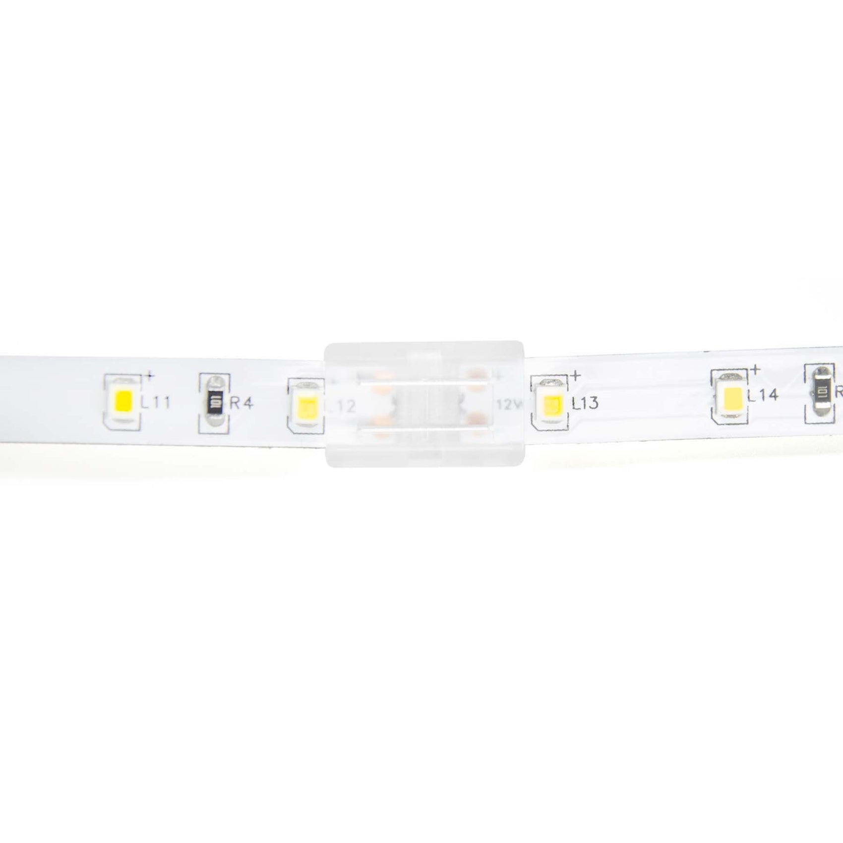 2 Pin Solderless Straight Connector For Single Colour LED Strip Lights
