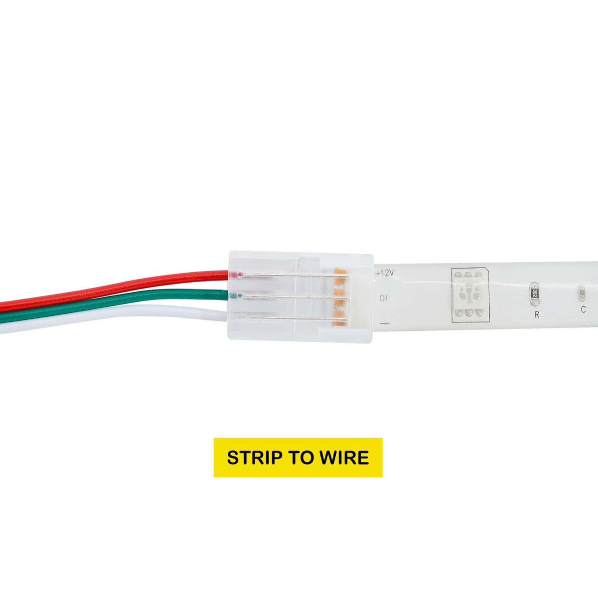 3 Pin Straight Connector For CCT/Pixel LED Strip Lights