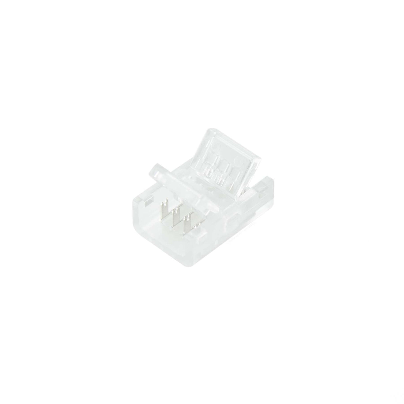4 Pin Solderless Strip To Wire Connector For Rgb Led Strip Lights