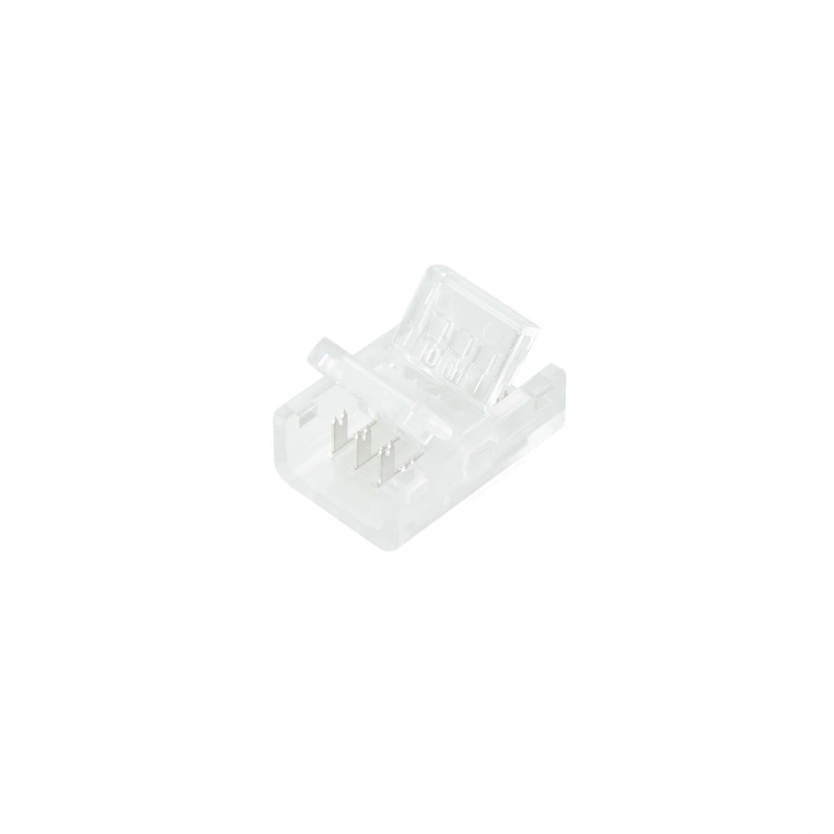4 Pin Solderless Strip To Wire Connector For Rgb Led Strip Lights