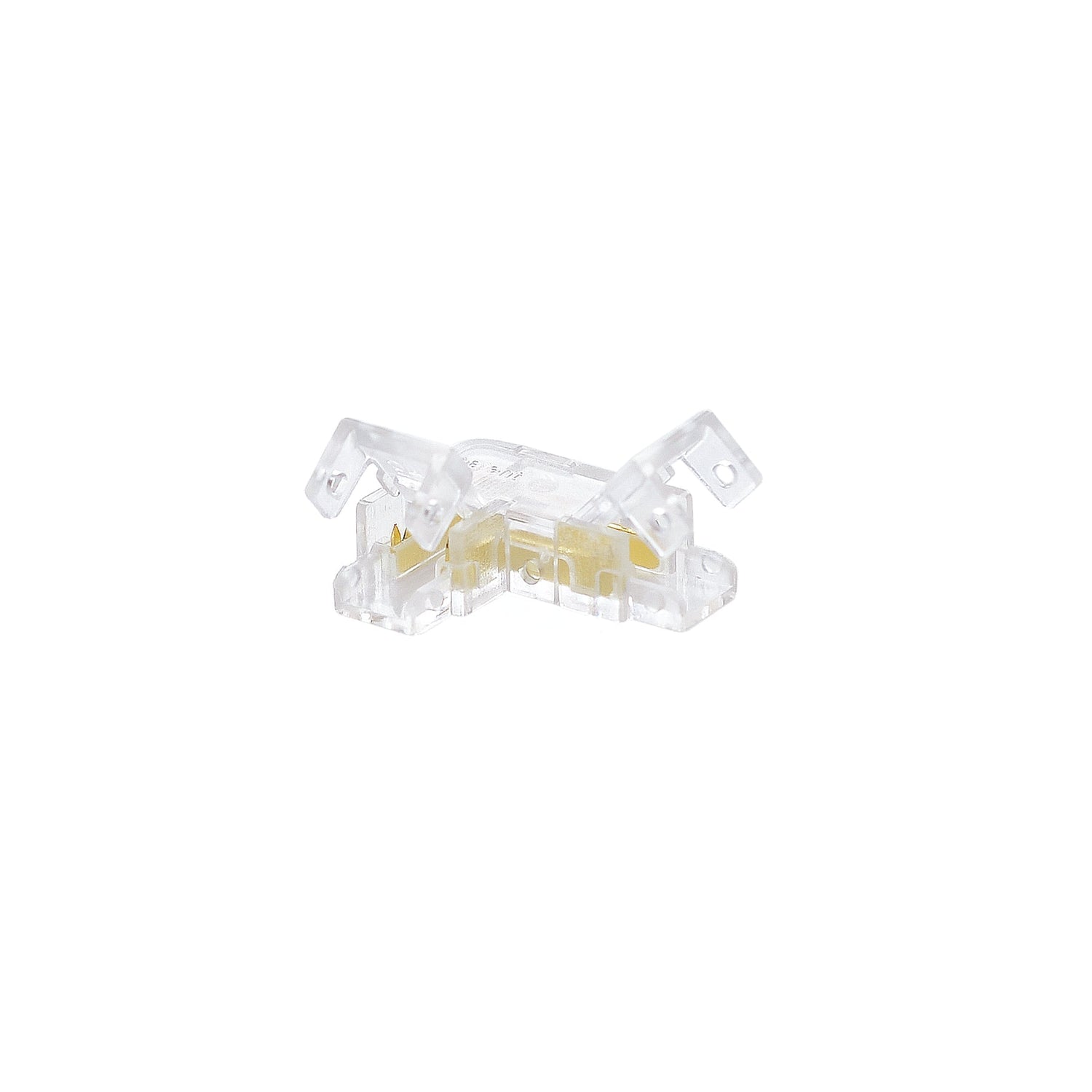 Quick Fit Solderless L Shape Corner Connector For DC LED Strip Lights