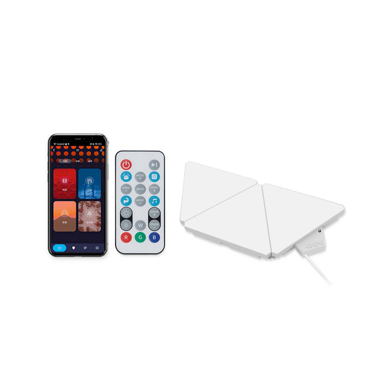 Smart LED Triangle Panel Light RGBIC