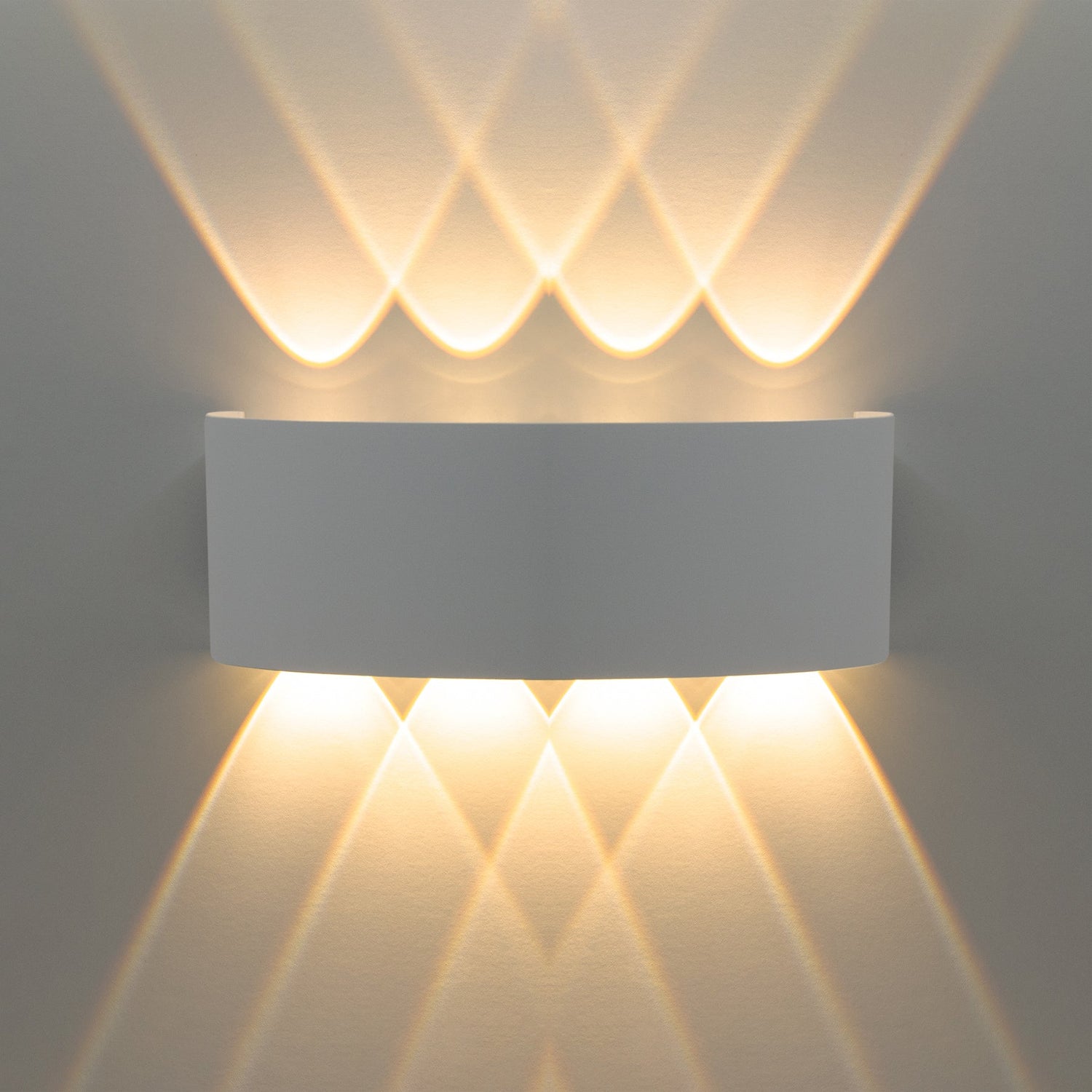 White 8W LED Up and Down Wall Light (WL-T8)