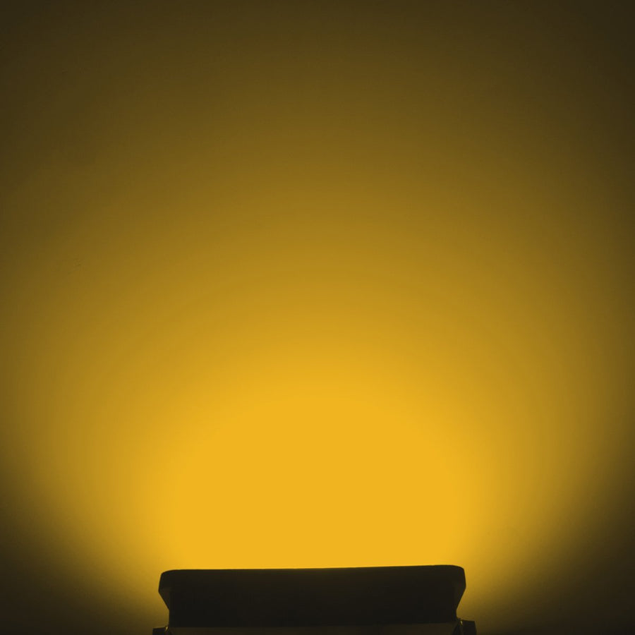 Infinity Black Casing Amber LED Flood Light