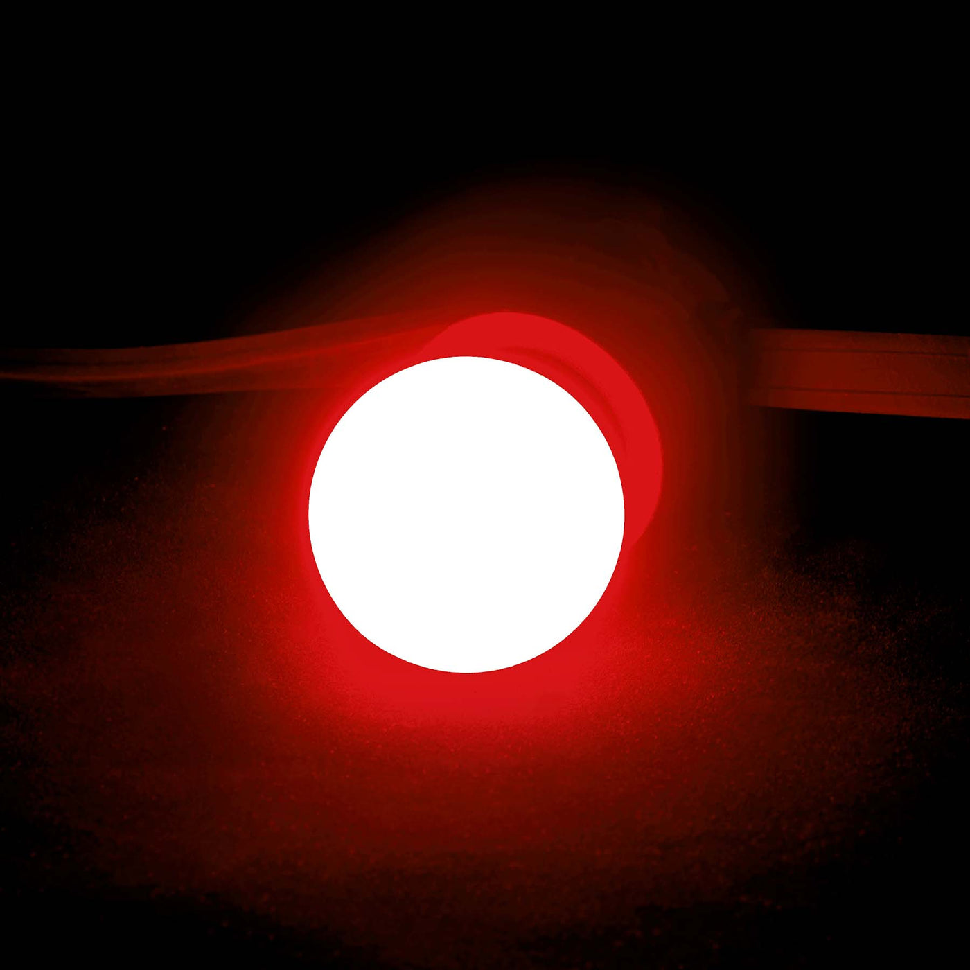 3W B22 Bayonet Festoon LED Coloured Bulb Red