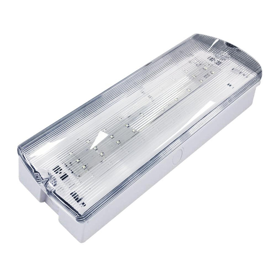 3W LED Emergency Bulkhead