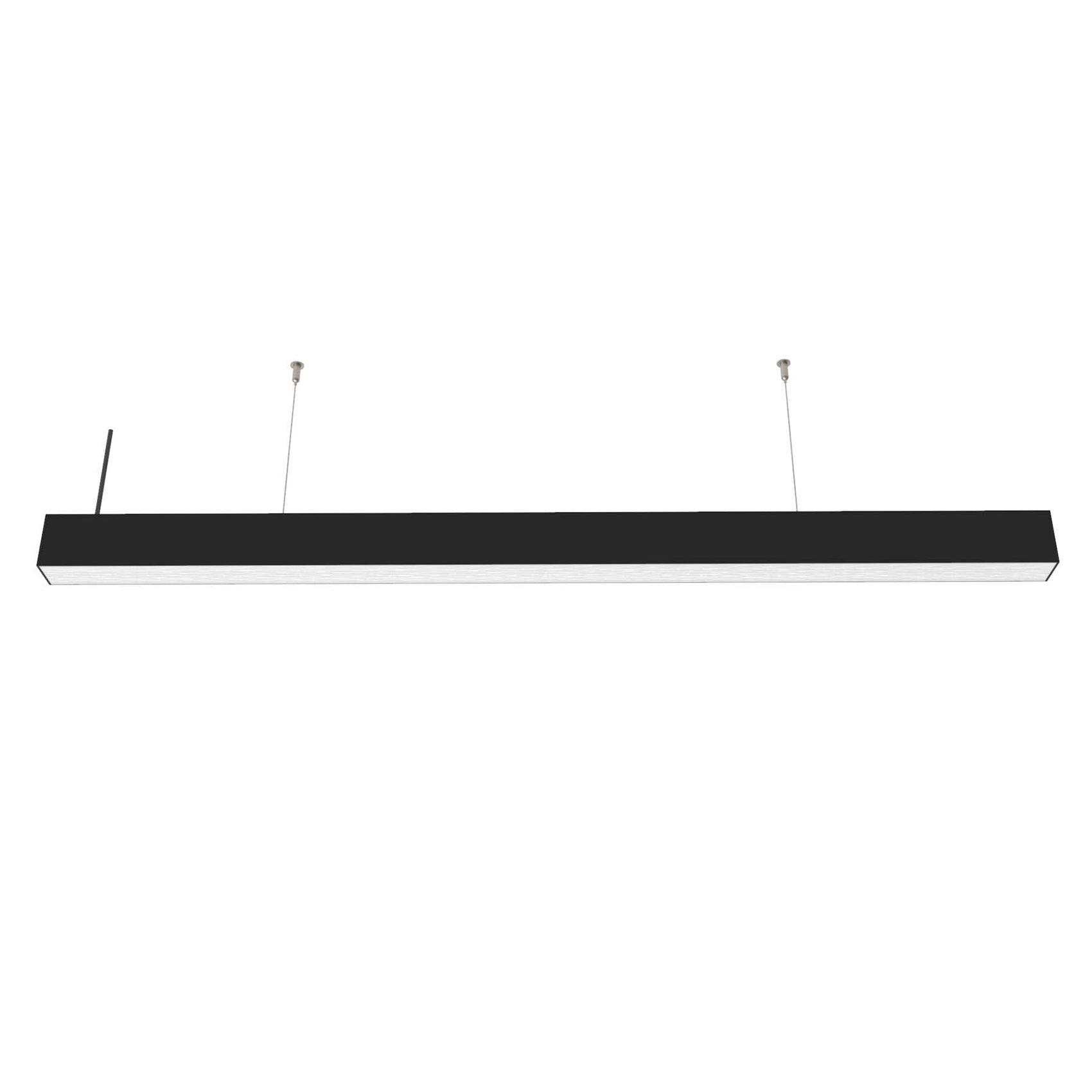Black LED Linkable Linear Light With Toolless Locking System