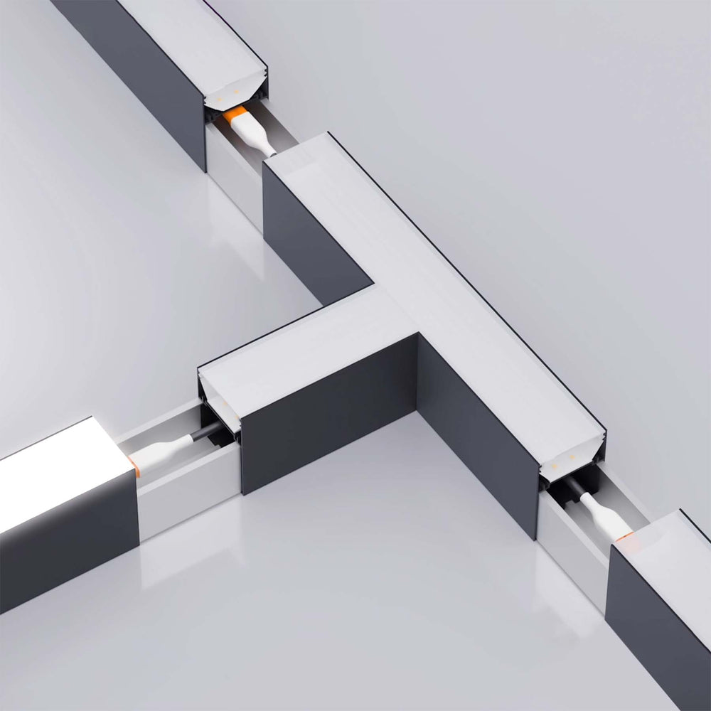 T Shape Connector For LED Linear Light