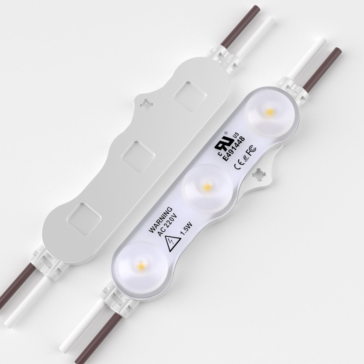 AC 230V 2835 1.5W 3 LEDs Signage Module Light
