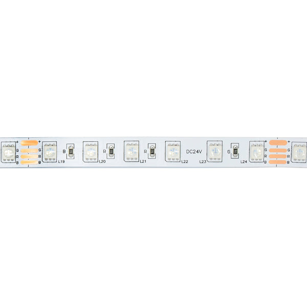 LED 5050 Strip Light, 20M Reel, IP20, 24V, 60 LEDs/M, RGB
