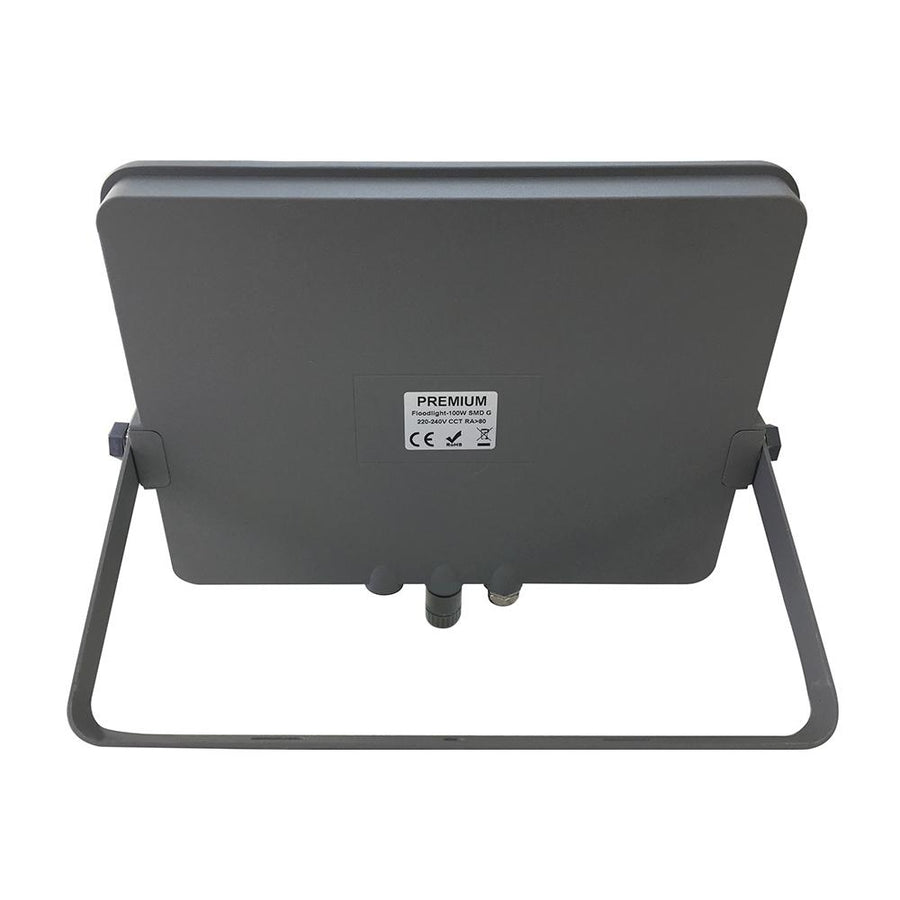 Infinity Grey Casing Tri-Colour LED Flood Light With PIR Motion Sensor