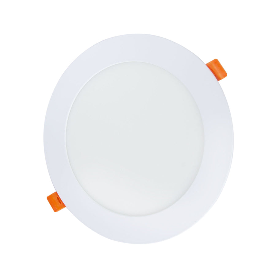 Recessed Round LED Slim Panel Light Triple Cycles