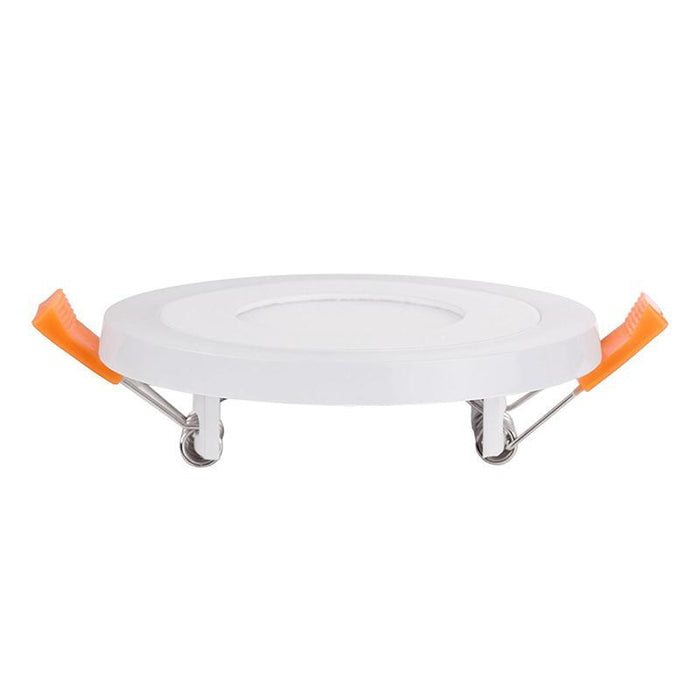 Recessed Round Blue Edge Lit LED Panel Light