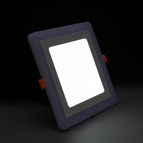 Recessed Square Blue Edge Lit LED Panel Light