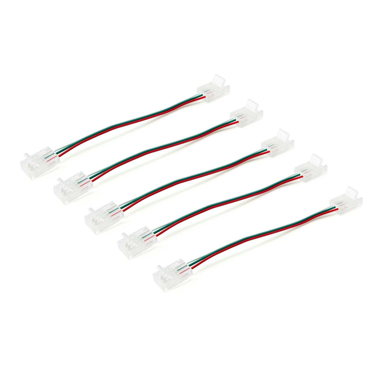 3 Pin 2 End Solderless Wire Connector For CCT/Pixel LED Strip Lights