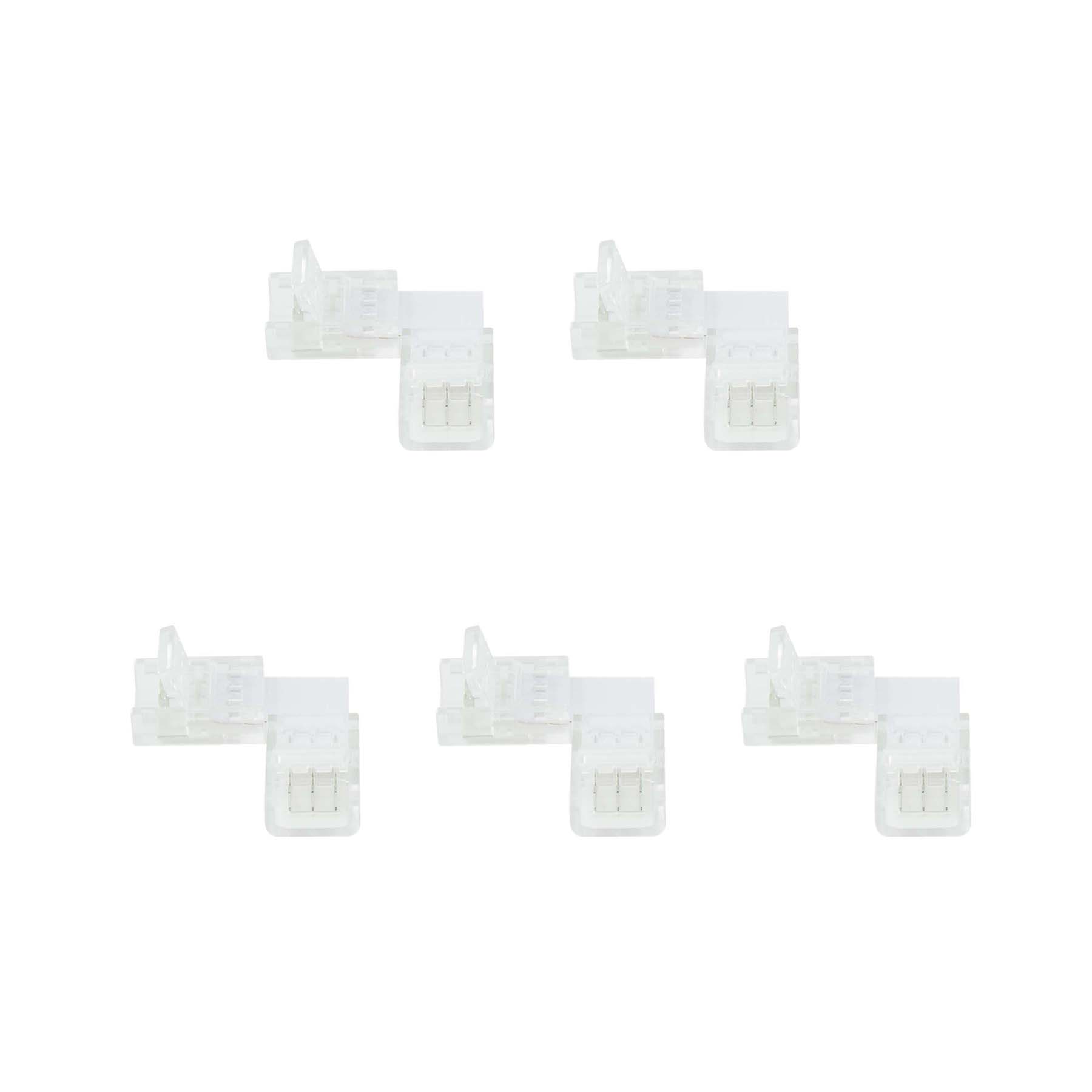 3 Pin Solderless L Shape Connector For CCT/Pixel LED Strip Lights