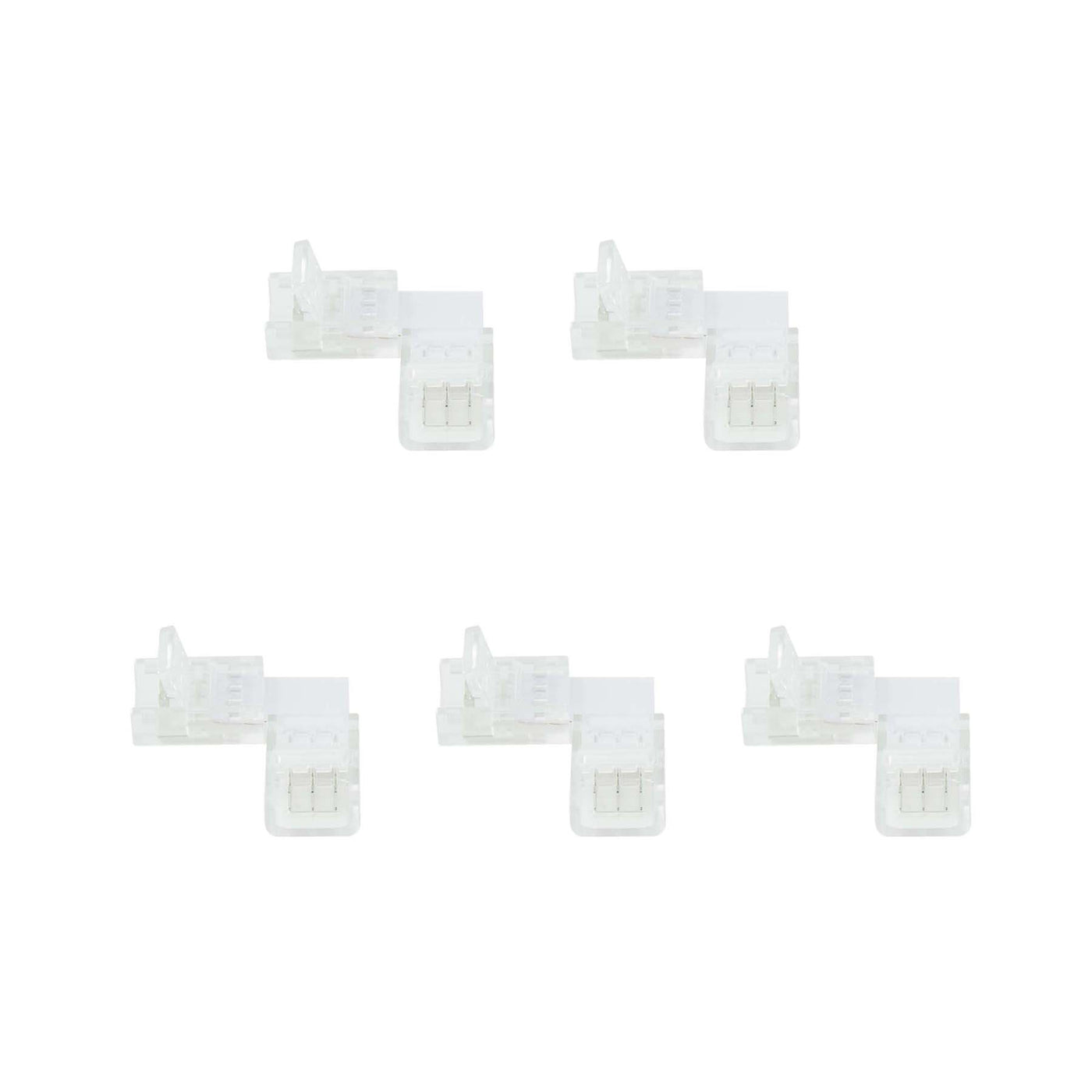 3 Pin Solderless L Shape Connector For CCT/Pixel LED Strip Lights