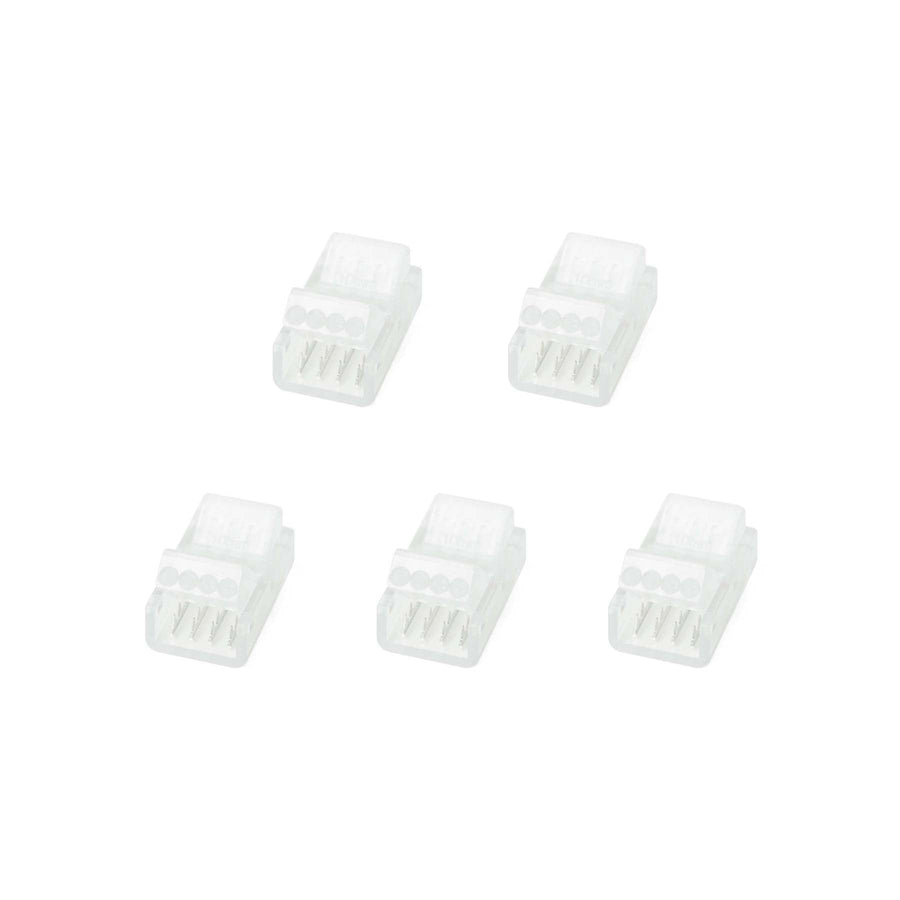 4 Pin Solderless Straight Connector For RGB LED Strip Lights