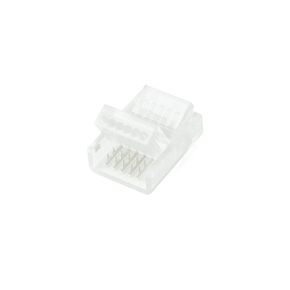 6 Pin Straight Connector For RGB+CCT LED Strip Lights